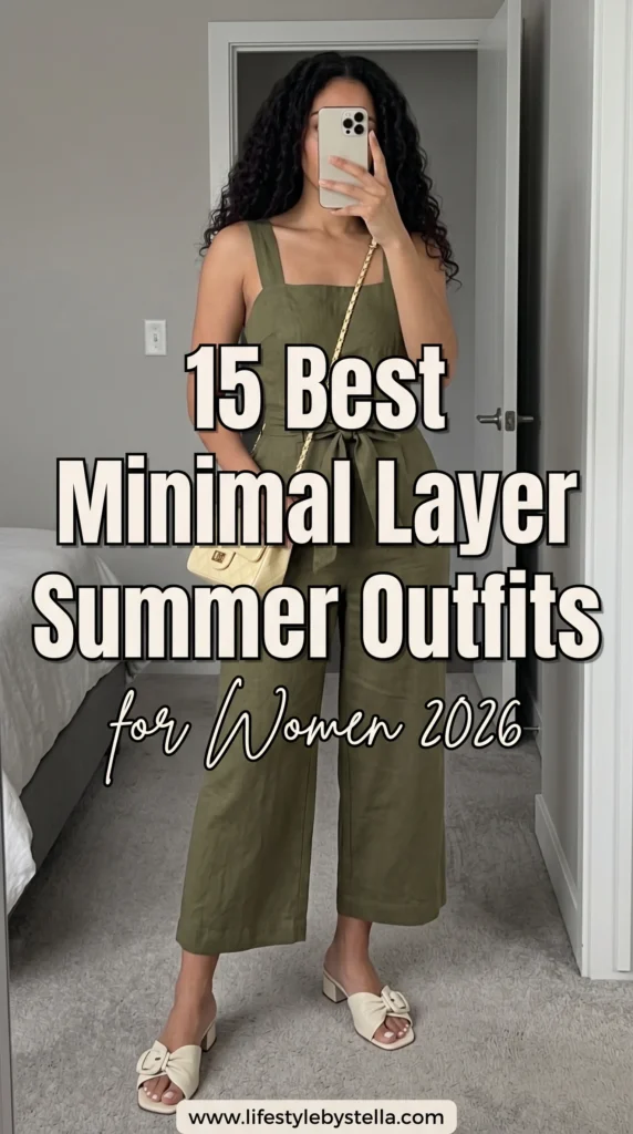 Best Minimal Layer Summer Outfits for Women 2026: Cool & Effortless Style